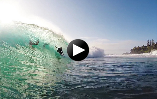 Behind the rock at Snapper - video | Swellnet Dispatch | Swellnet