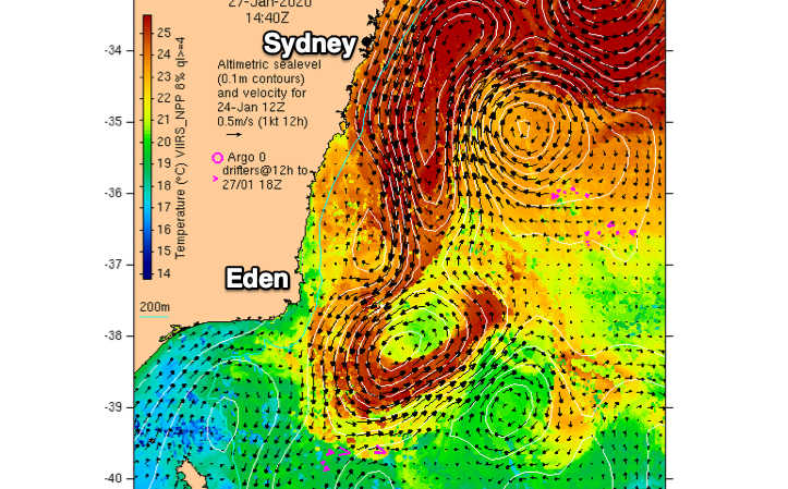 Analysis: Intrusion of the East Australian Current | Swellnet Analysis ...