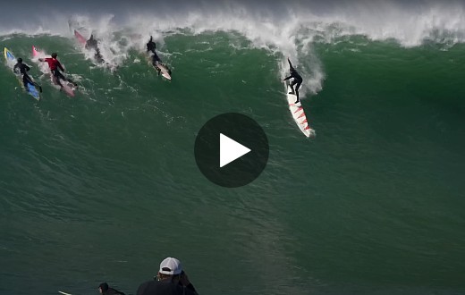Watch: Tim Bonython // Mavericks With Jeff Clark | Reels | Swellnet