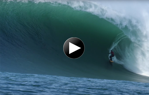 Watch: Peter Mel barreled at Mavericks | Reels | Swellnet