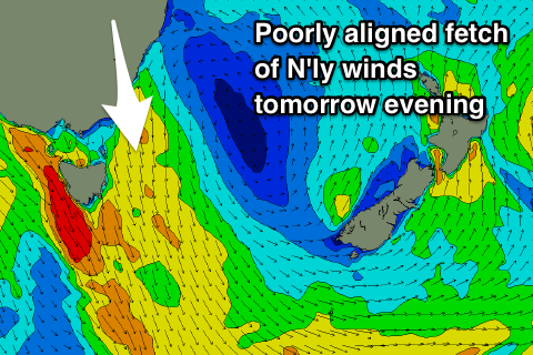 Weak N'ly windswell, better potential next week | Swellnet