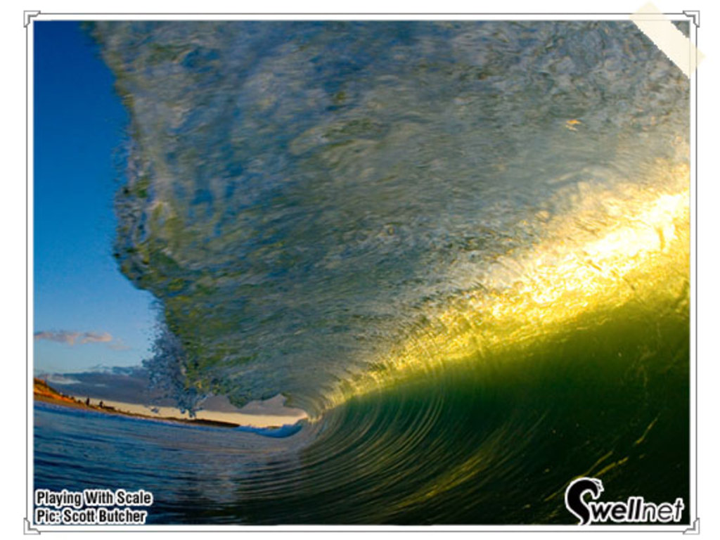 Playing With Scale | Surf Photos by Scott Butcher | Swellnet Sessions ...