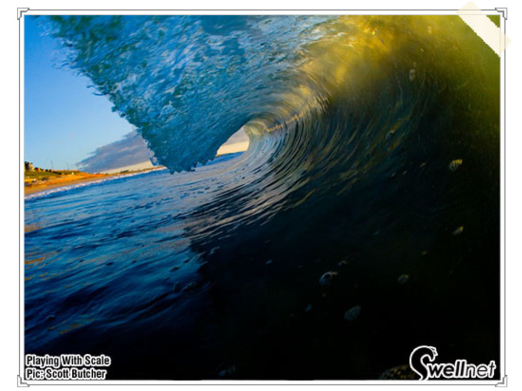 Playing With Scale | Surf Photos by Scott Butcher | Swellnet Sessions ...