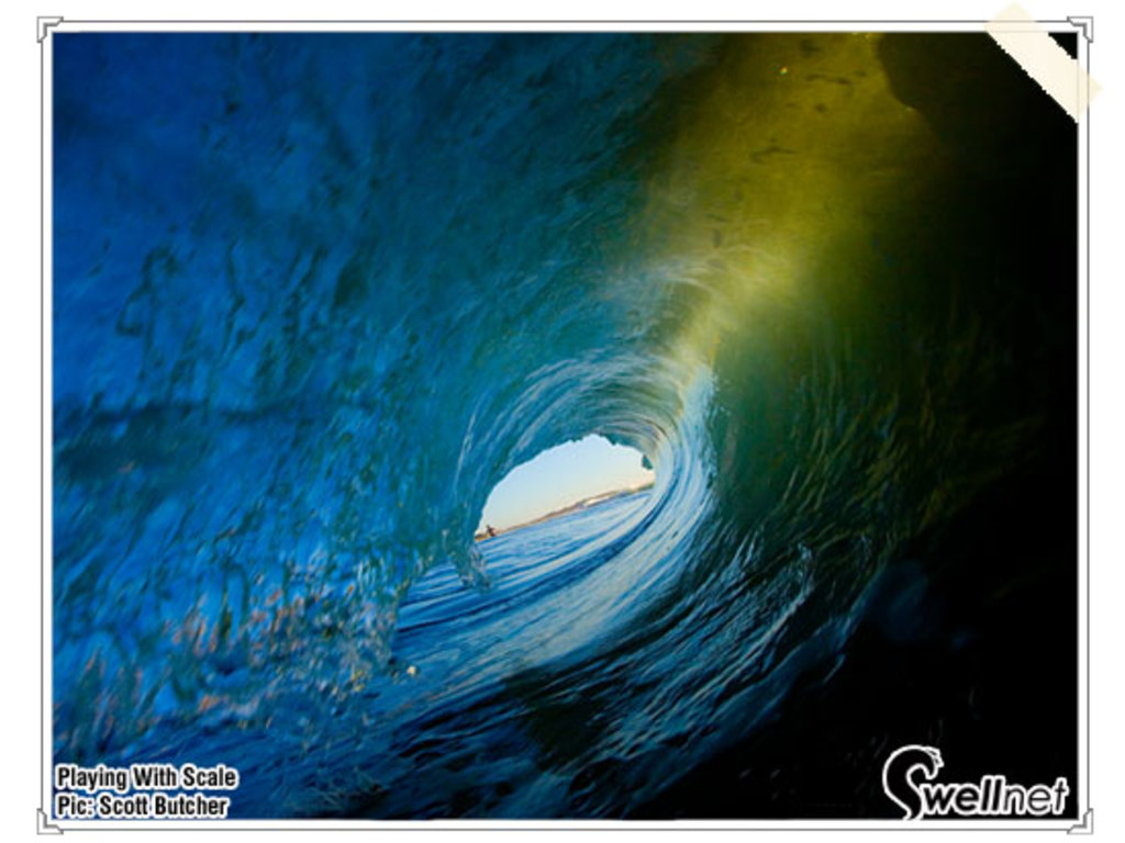 Playing With Scale | Surf Photos by Scott Butcher | Swellnet Sessions ...