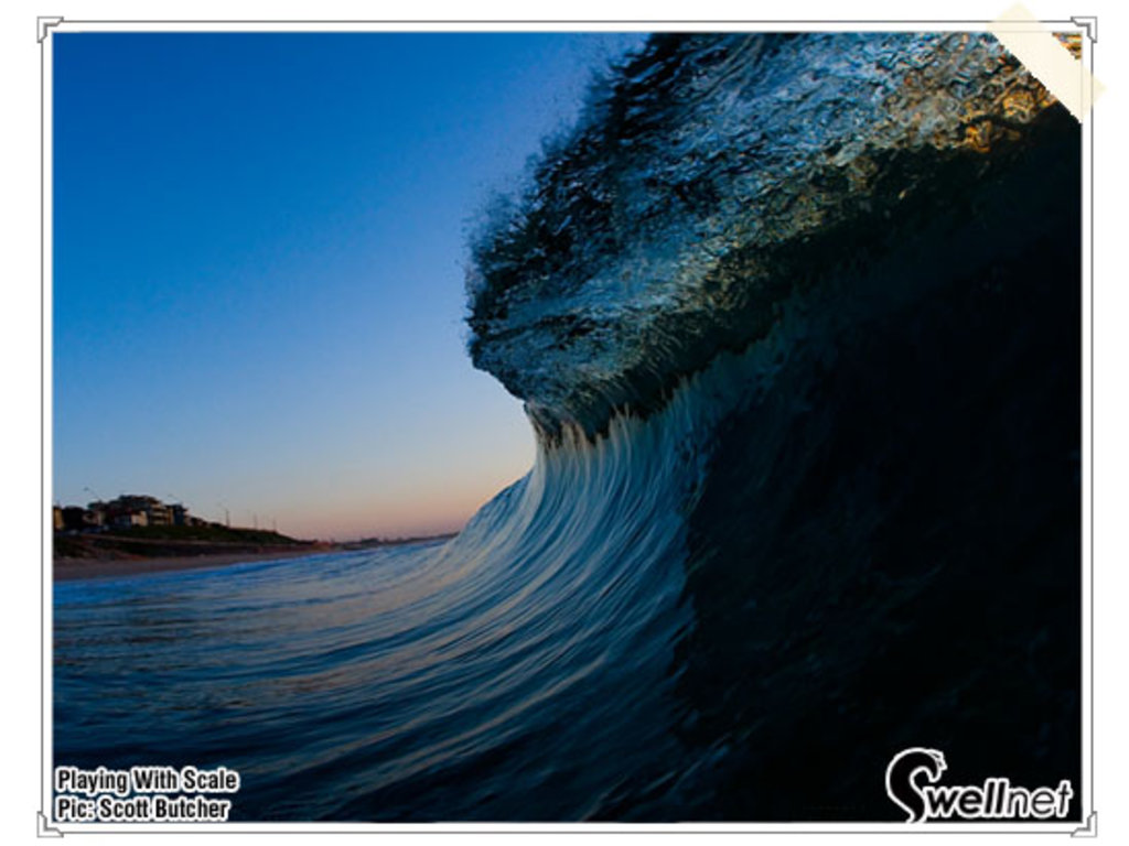 Playing With Scale | Surf Photos by Scott Butcher | Swellnet Sessions ...