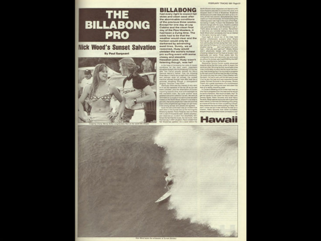 Nicky Wood: A Visual Retrospective | Surf Photos by Various | Swellnet ...